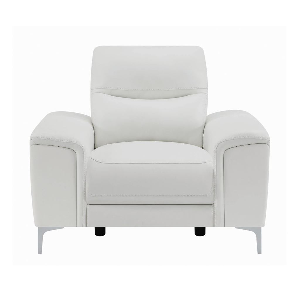 Largo Power Recliner, White – Otsukas Furniture